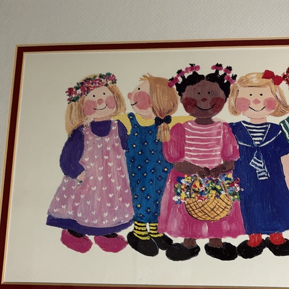 Wall Decor | Jesus Loves The Little Children Art Work | Poshmark